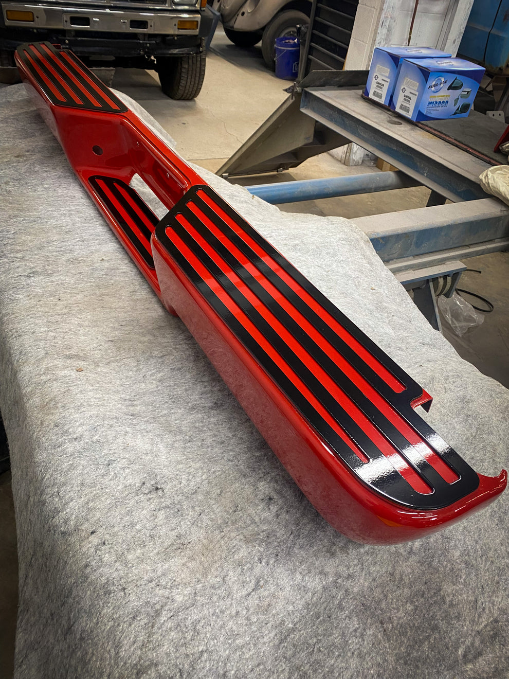 88-98 Chevy OBS Rear Bumper Caps (Fleetside) – Haas Designs